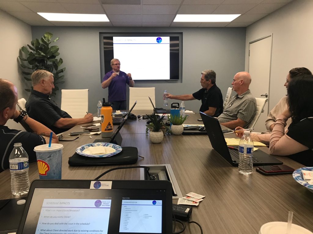 Training – Rock Solid Project Solutions
